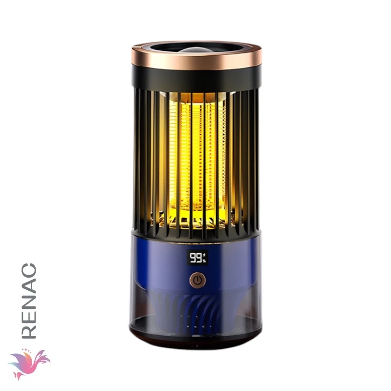 Lampara Anti Mosquitos con Luces Led 12,5X12,5X27 CM | Renac Perú